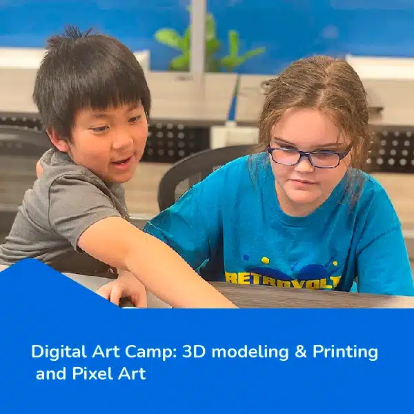 Digital Art Camp: 3D modeling & Printing and Pixel Art - July 24 to 27 ...